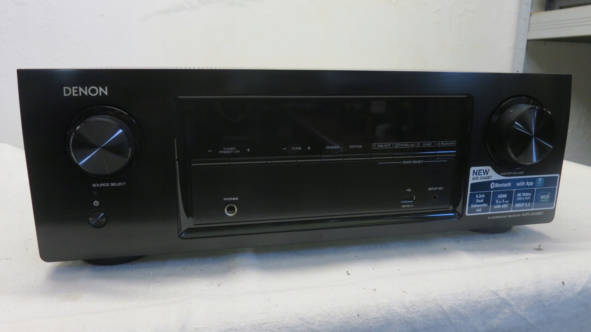 Amplituner Denon AVR-X540BT - Sklep, Opinie, Cena w Allegro
