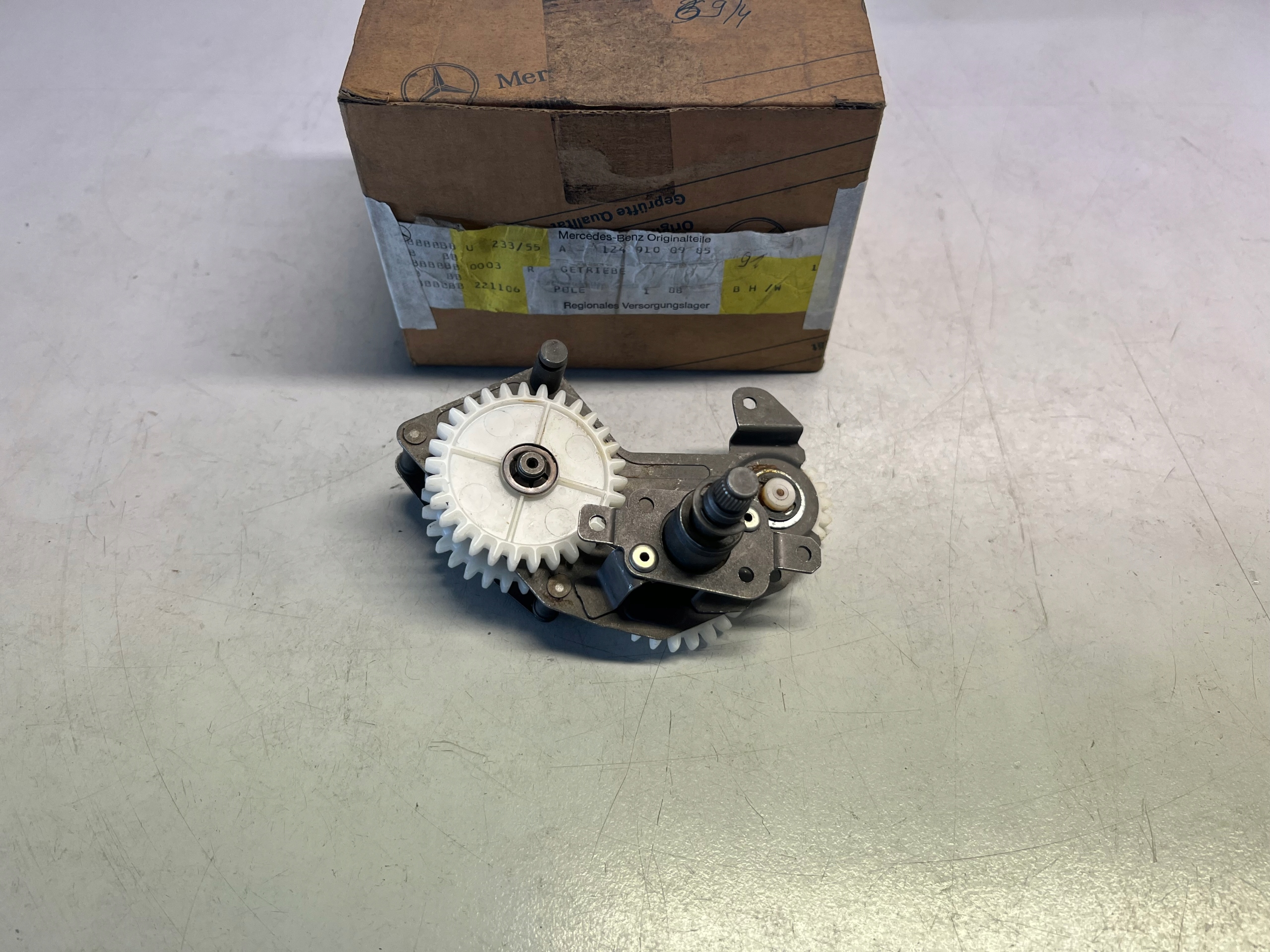 MERCEDES W124 MECHANIZM FOTELA KIEROWCY NOWY ORYG 1249100985 1249100985 ...