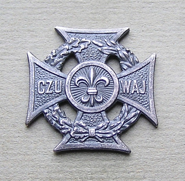 Odznaka ZHP Krzyż Harcerski H67 14472142952 - Allegro.pl