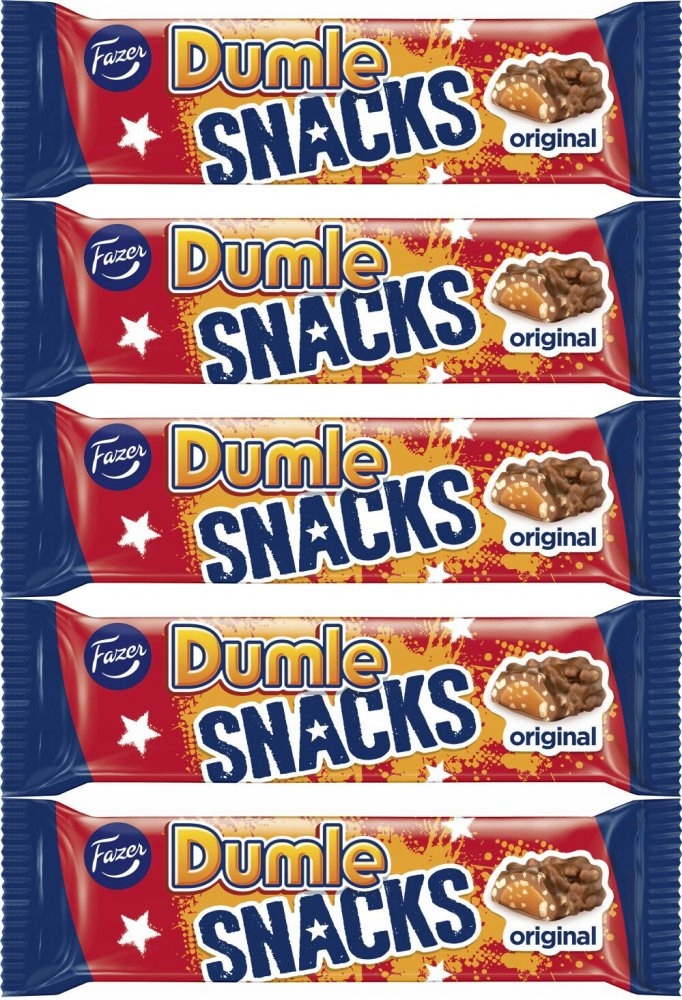 Baton Fazer Dumle Snack Original Bar 40g x5 14602370495 - Allegro.pl