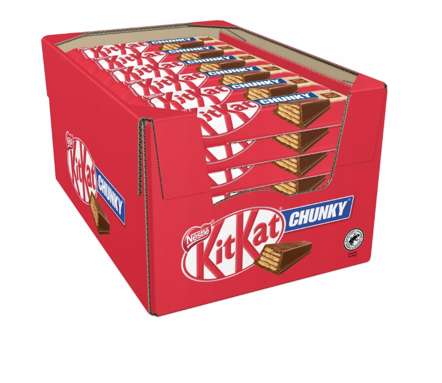 36 x baton Nestle Kit Kat Chunky 40 g (03800020415634) • Cena, Opinie ...