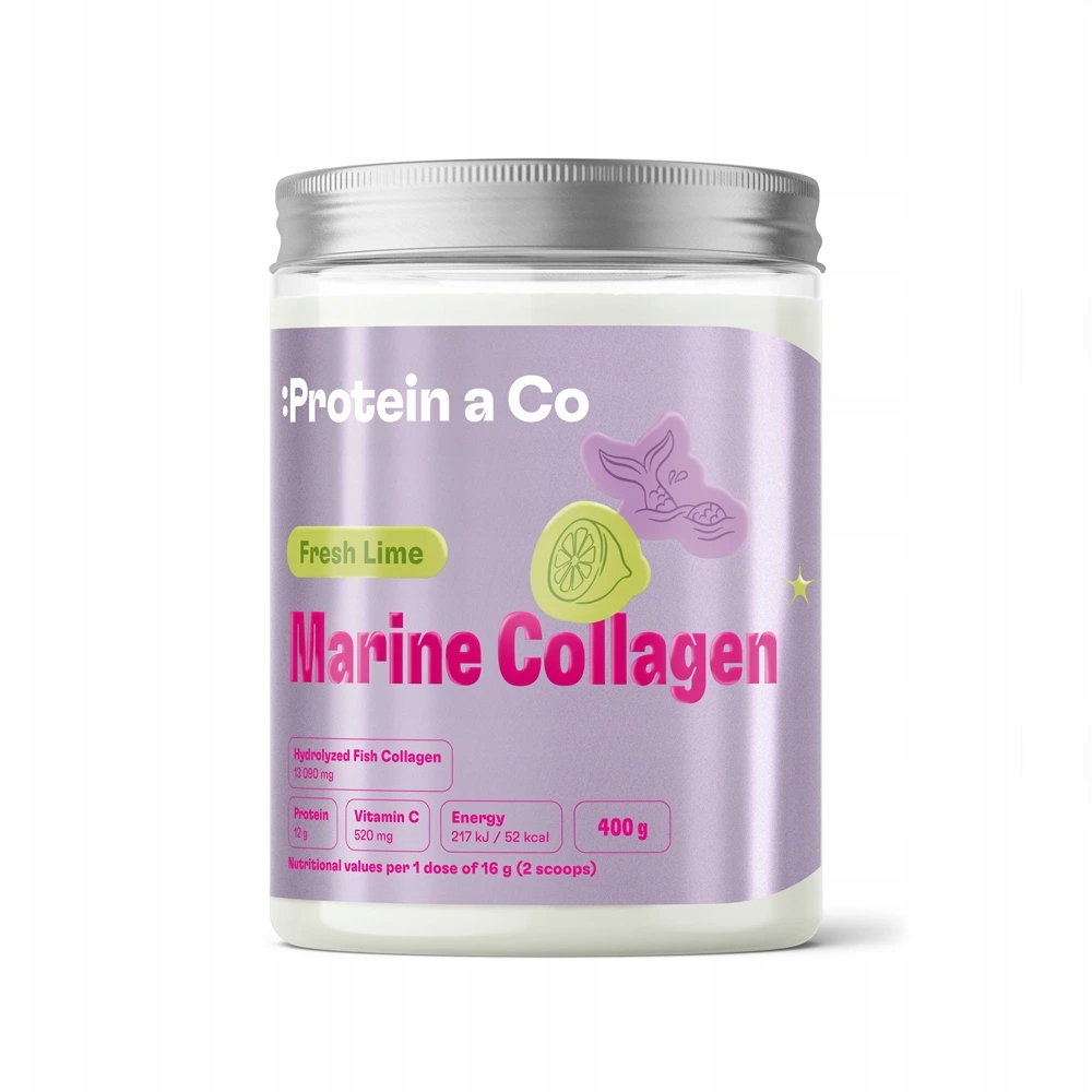 Marine Collagen 400 g, Aroma: Fresh lime za 8230.00HUF-ért - Allegro