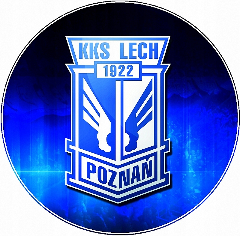 Lech Poznań Opłatek na Tort - Niska cena na Allegro.pl