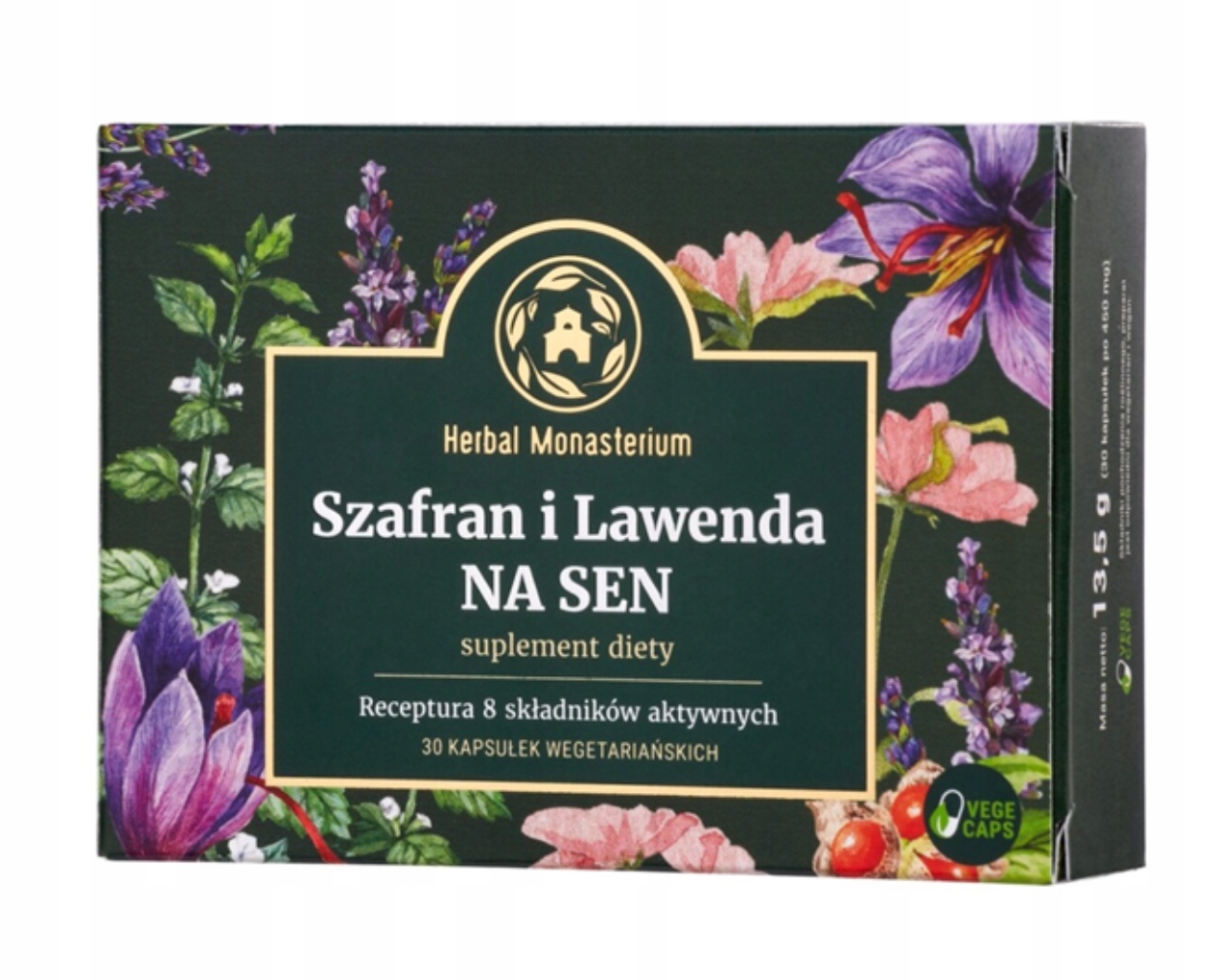 Herbal Monasterium SZAFRAN I LAWENDA NA SEN 30 KAPSUŁEK 14878662860 ... Herbal Monasterium SZAFRAN I LAWENDA NA SEN 30 KAPSUŁEK 14878662860 ...