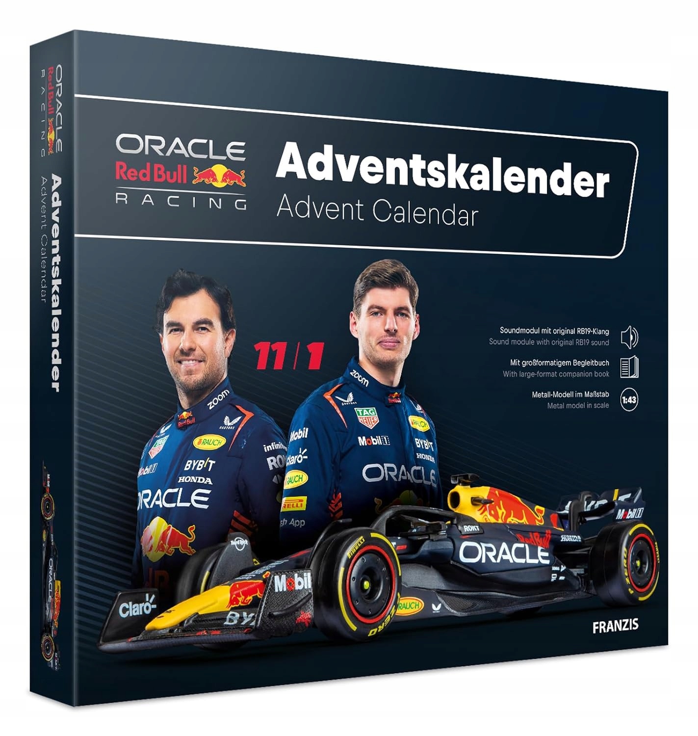 ORACLE RED BULL RACING kalendarz adwentowy Formuła 1 16859691273 ...