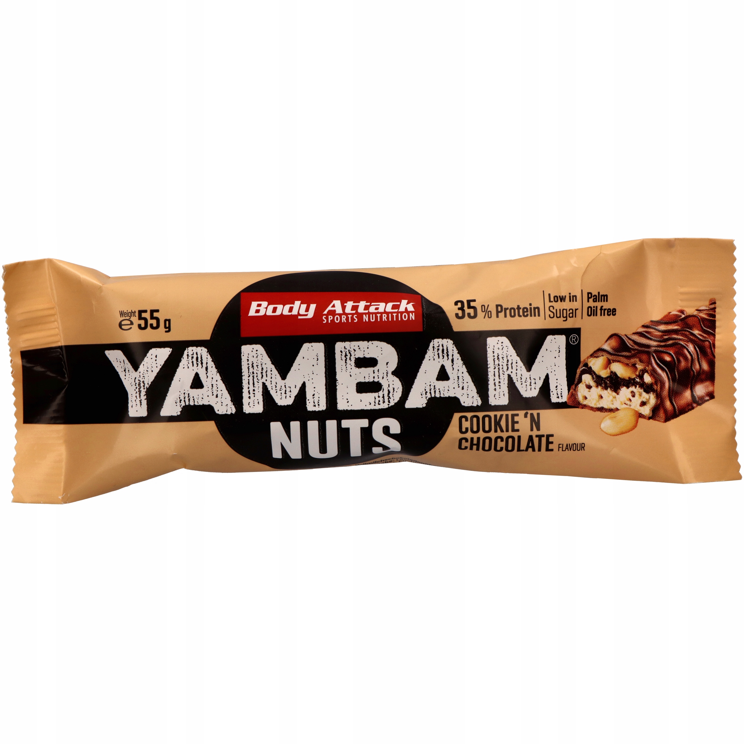 Odżywka białkowa mieszanka białek Body Attack batony 55 g smak ...