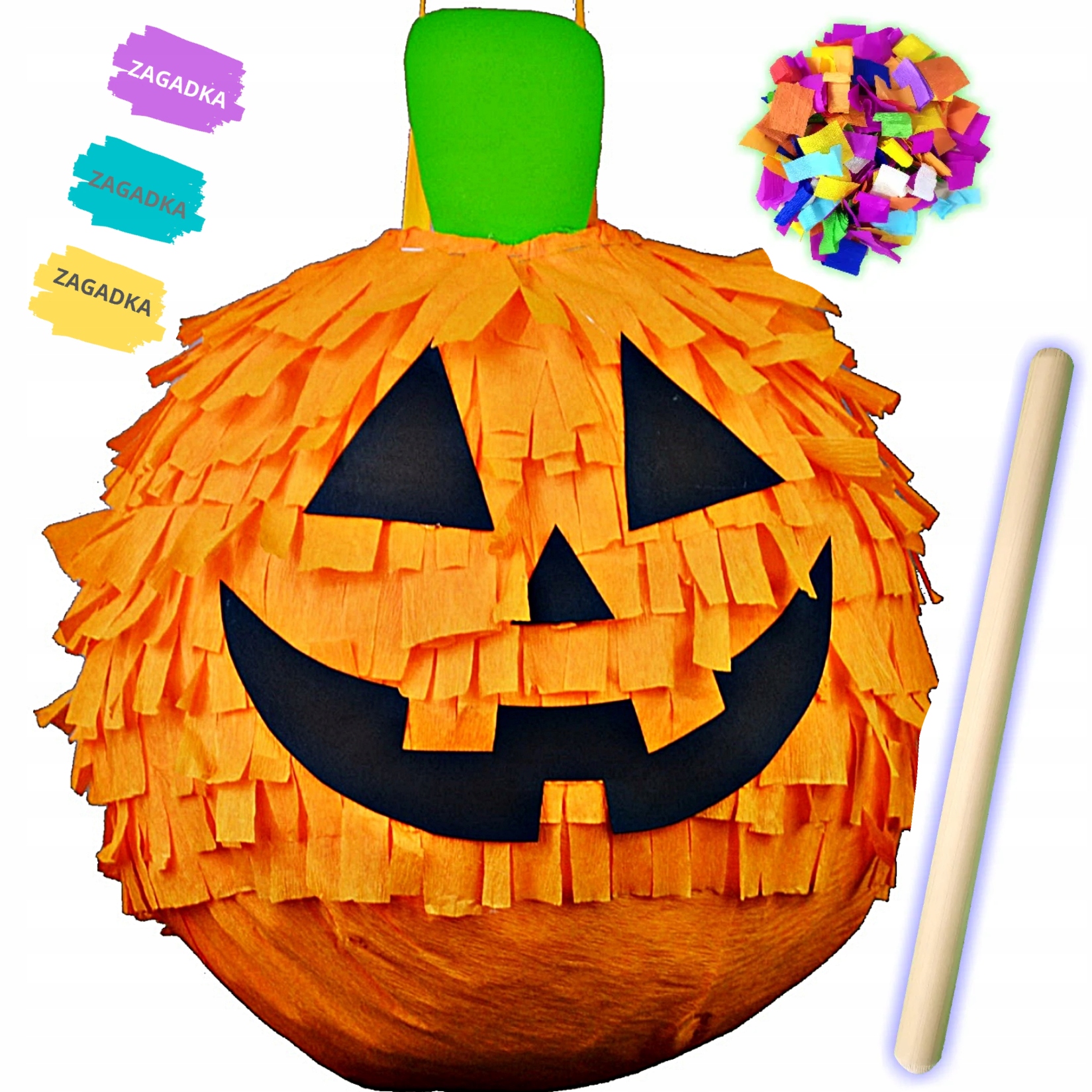 PINIATA DYNIA ZESTAW Z DODATKAMI PINATA PUMPKIN 12666521900 - Allegro.pl