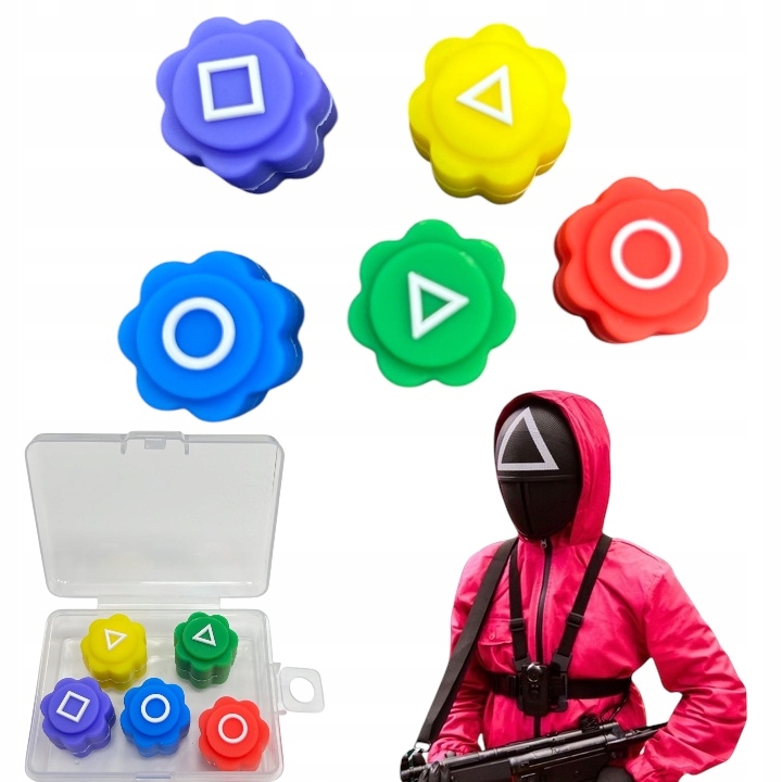 Kości do gry gonggi gong-gi squid games gongi gonggi - Stan: Nowy 9 ...