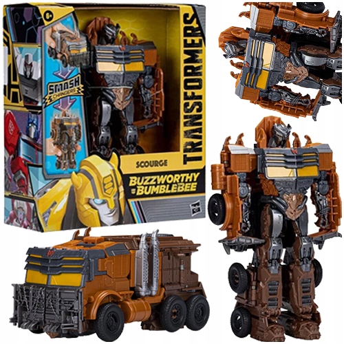 TRANSFORMERS SCOURGE RISE OF THE BEASTS HASBRO FIGURKA TRANSFORMUJĄCA ...