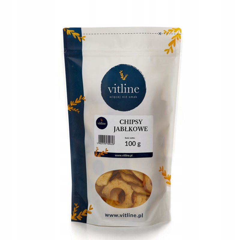 CHIPSY JABŁKOWE 100 g NATURALNE BEZ CHEMII 15425414787 - Allegro.pl