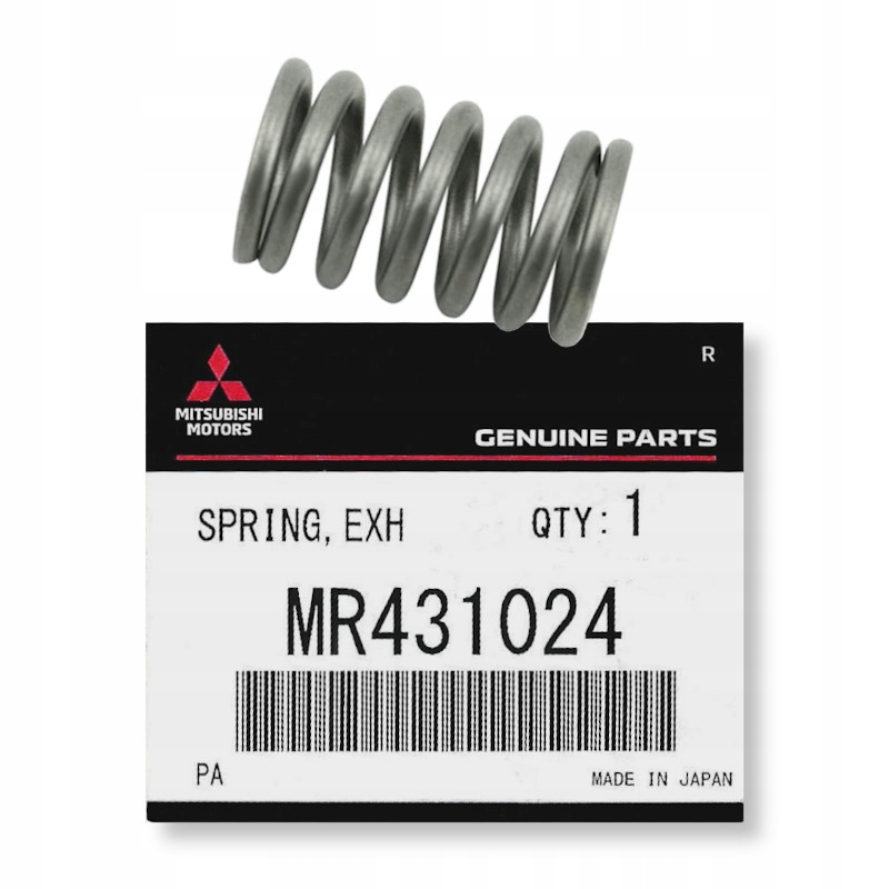 Sprężyna śruby tłumika PAJERO OUTLANDER L200 ASX - MR431024 - ORYGINAŁ ...
