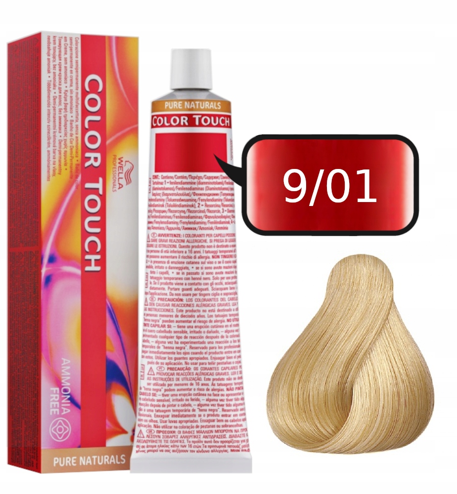 WELLA COLOR TOUCH FARBA 60ml 9/01 14753196423 - Allegro.pl