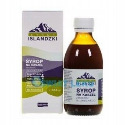 SYROP ISLANDZKI 200ML SUCHY KASZEL I CHRYPKA (5902768521115) • Cena, Opinie • Odporność ...