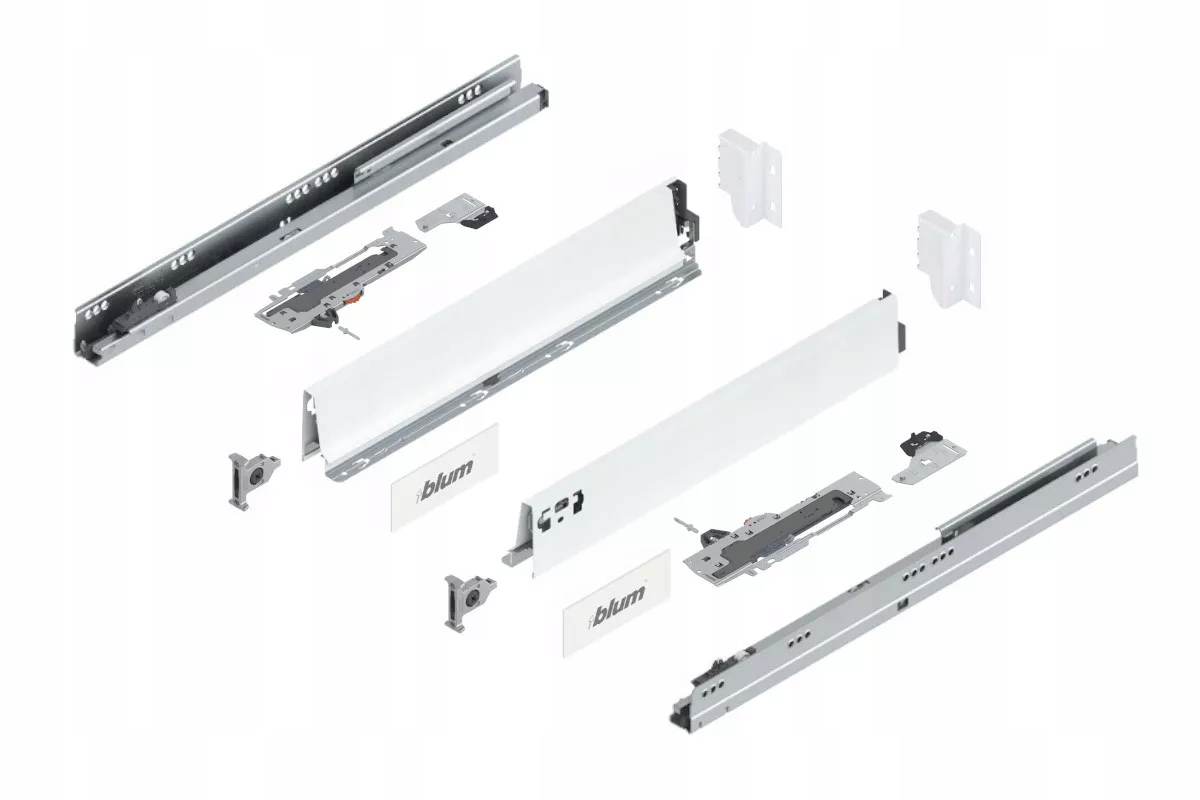 Tandembox antaro BLUM TIP-ON niska M biała 270 mm • Cena, Opinie • Szuflady 14092780110 • Allegro