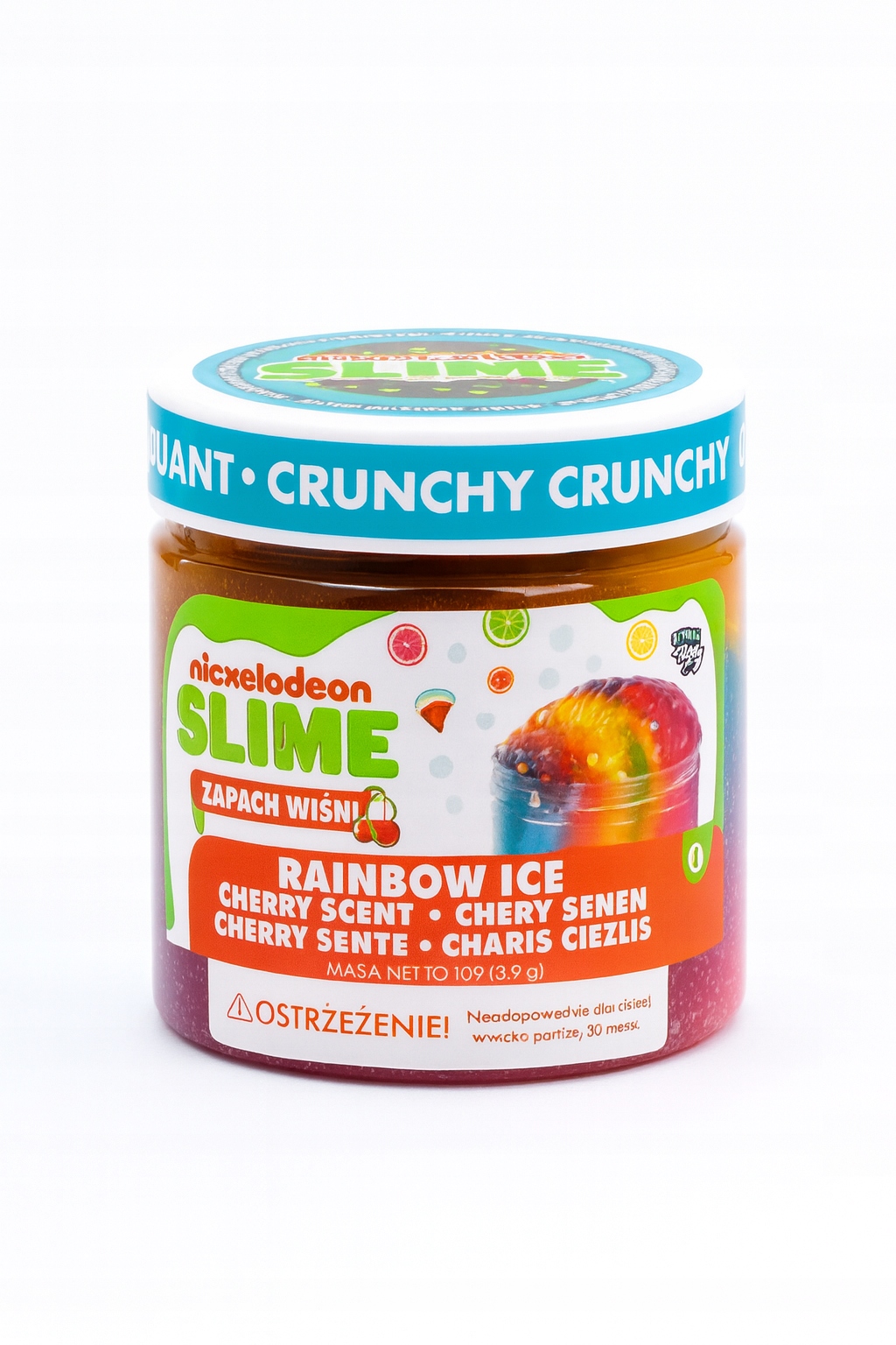 Nickelodeon SLIME Glut Zapach wiśni Super Elastyczny (5609288345602 ...