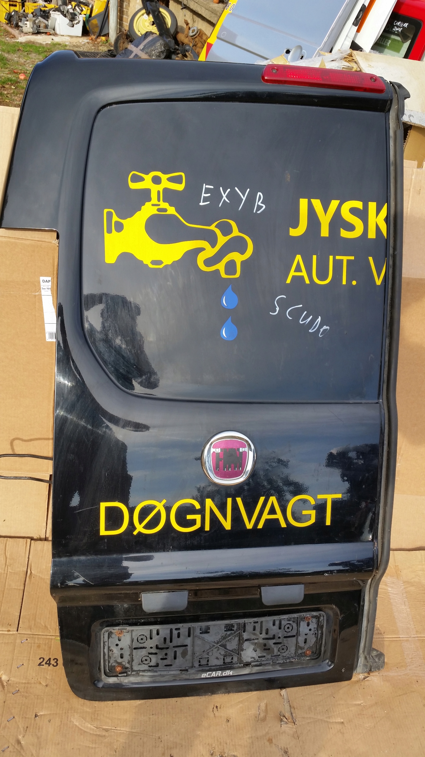 Drzwi lewy tył Scudo Expert Jumpy EXYB 10681292E57IE7376 za 700 zł z ... Drzwi lewy tył Scudo Expert Jumpy EXYB 10681292E57IE7376 za 700 zł z ...