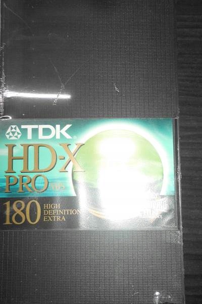 TDK HD-X PRO 180 kaseta wideo • Cena, Opinie - Allegro