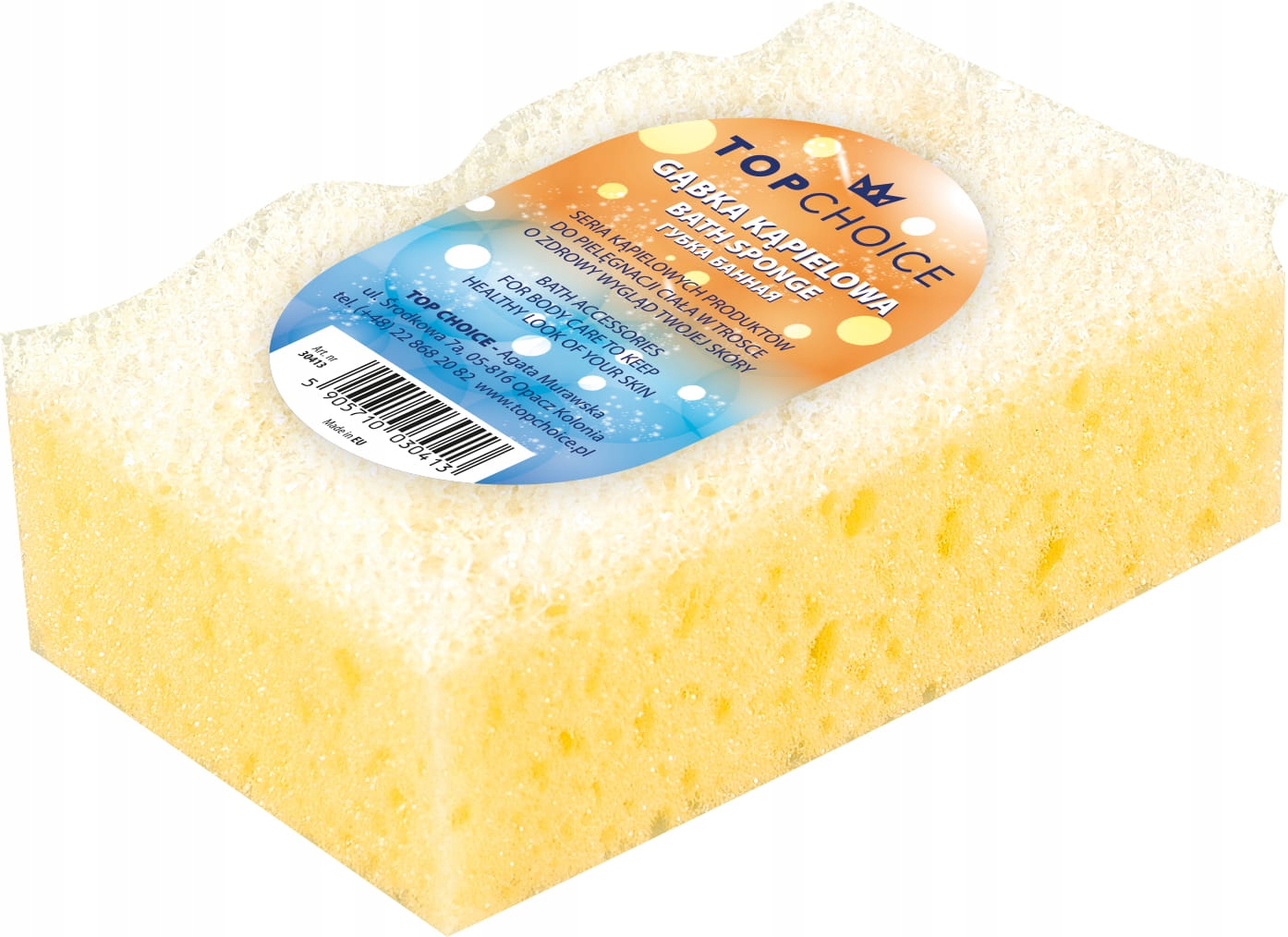 Gąbka TOP CHOICE tworzywo sztuczne (5905710030413) • Cena, Opinie ...