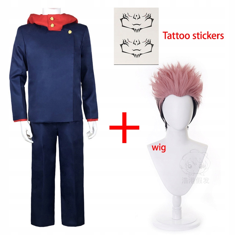 Jujutsu Kaisen Itadori Yuji cosplay kostým za 218 Kč - Allegro