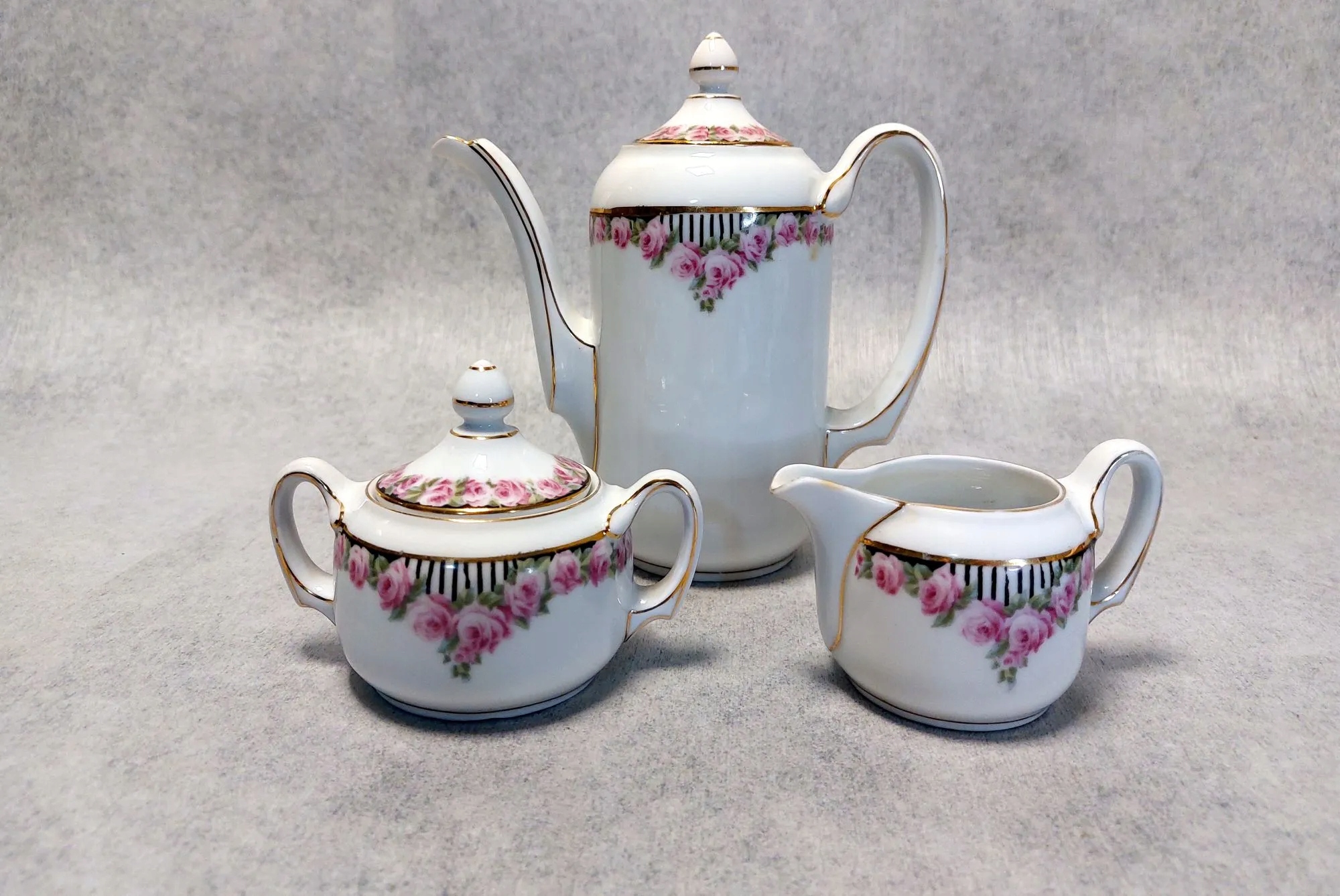 Rosenthal Jacob Zeidler Serwis Różany Przedwojenny • Cena, Opinie - Allegro