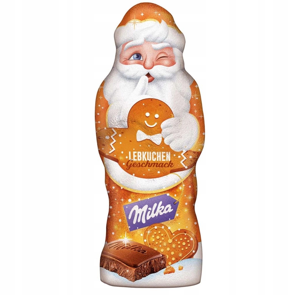 Mikołaj Milka o Smaku Piernika Gingerbread 100g De • Opinie - Allegro