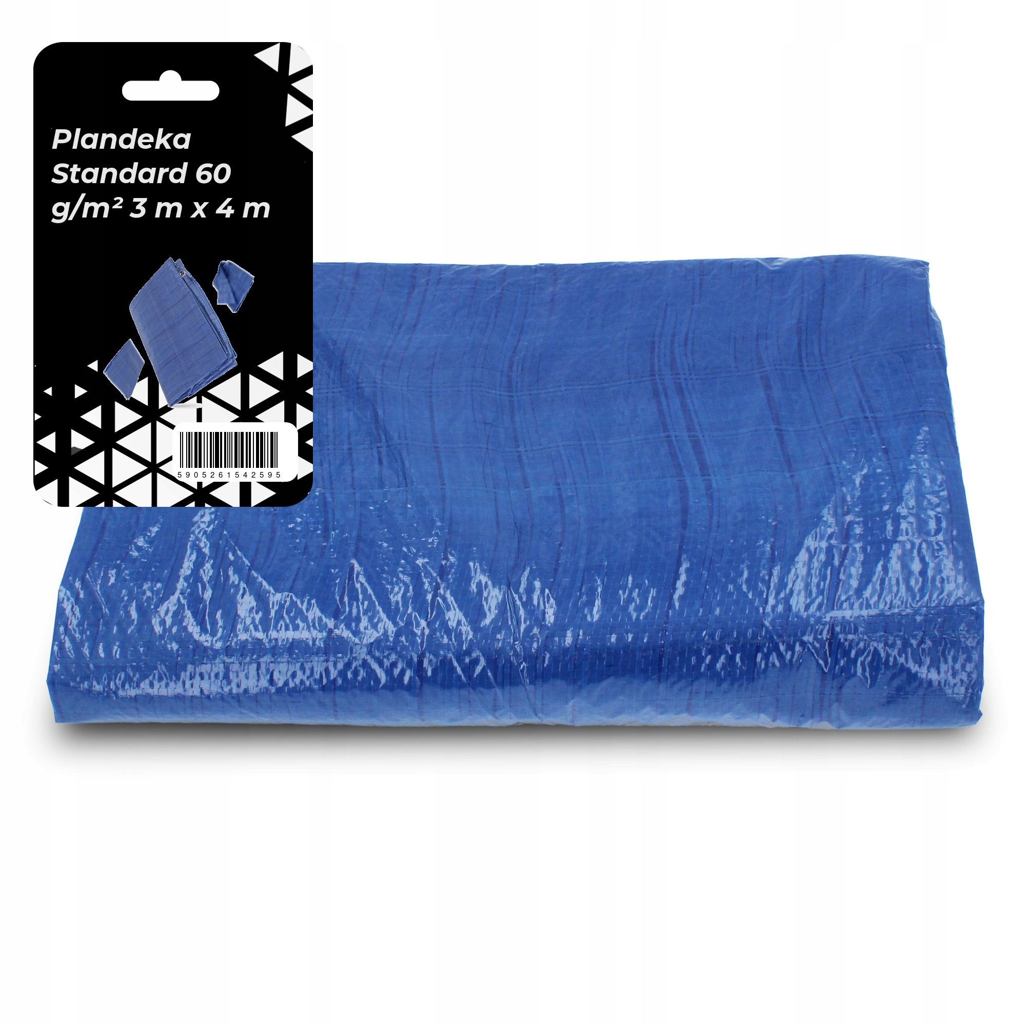 Plandeka 50 g/m2 3 x 4m (5905261542595) • Cena, Opinie • Plandeki ...