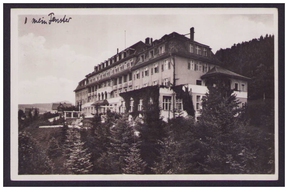 Lądek Zdrój - Bad Landeck - Das Hindenburg-Heim, forgalomban 1933-ban ...