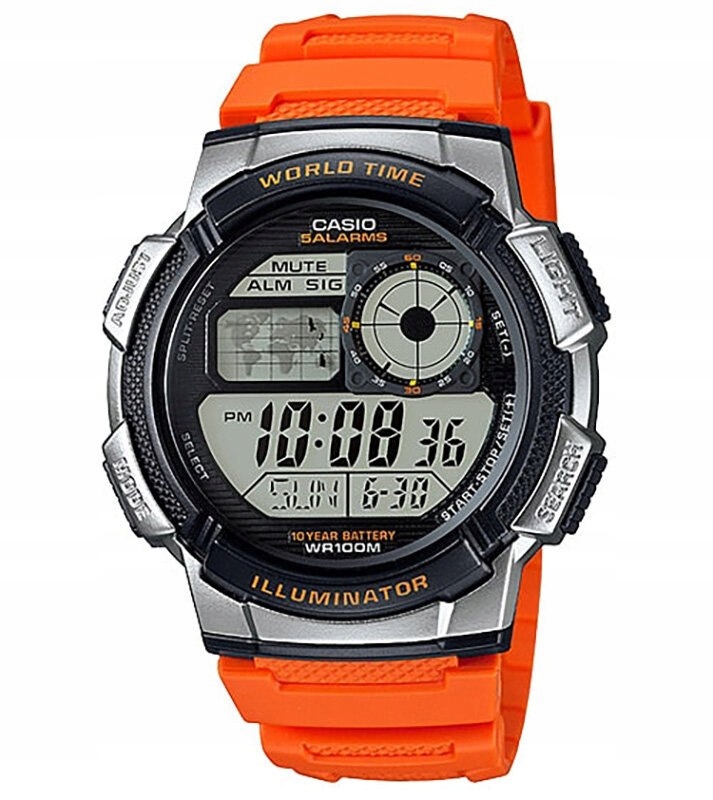 Casio zegarek męski 68091AE-1000W-4BVEF (4903224355108) • Cena, Opinie • Męskie 17621916354 ...