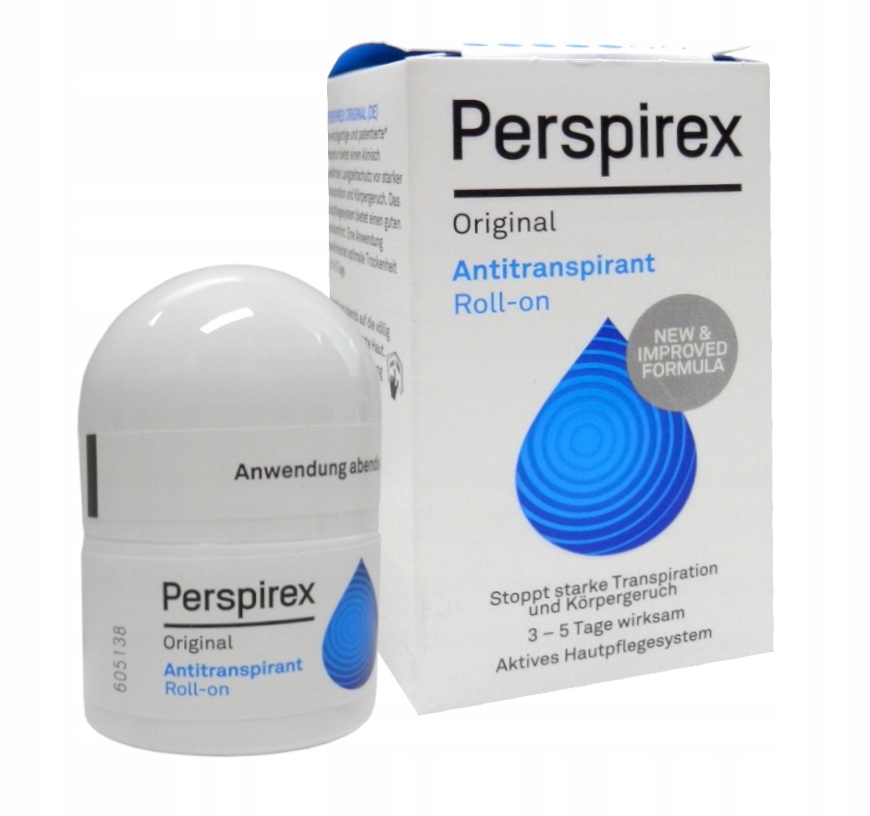 PERSPIREX Strong ANTYPERSPIRANT w kulce roll-on Dezodorant DERMO 20 ml ...