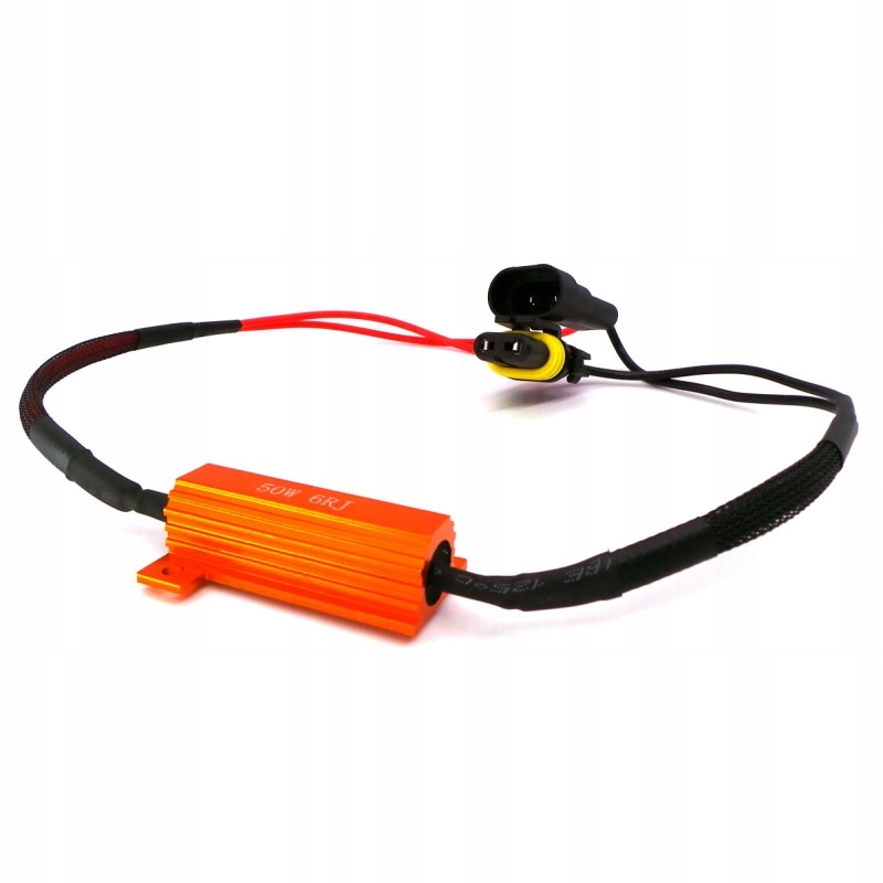 HB4 rezystor - dekoder błędu CAN 50W 6 Ohm 12V kasuje błędy 879 za 23 ... HB4 rezystor - dekoder błędu CAN 50W 6 Ohm 12V kasuje błędy 879 za 23 ...