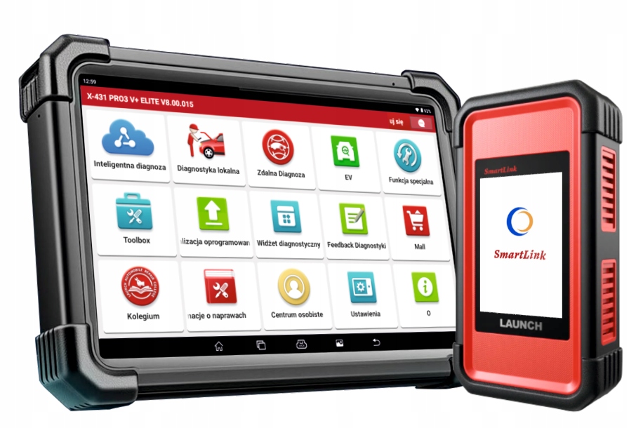 LAUNCH X431 PRO3 V+ ELITE DealerPolski J2534 PassThrue DoIP - Allegro