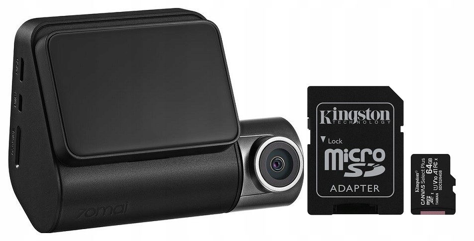 Kamera samochodowa 70Mai Dash Cam A200 60FPS HDR Full HD 1080p +karta ... Kamera samochodowa 70Mai Dash Cam A200 60FPS HDR Full HD 1080p +karta ...