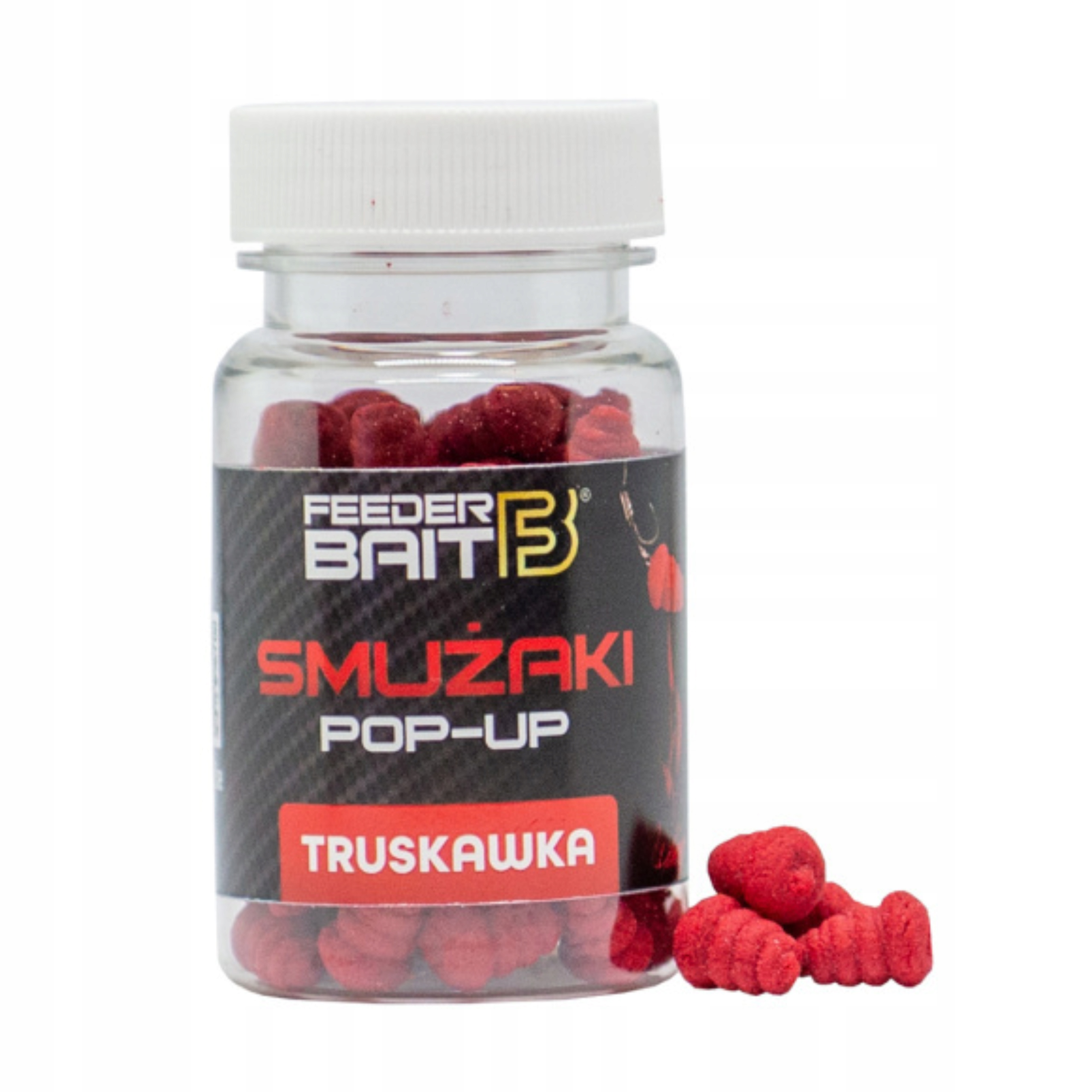 SMUŻAK POP UP Dumbells TRUSKAWKA 8mm FEEDER BAIT - 5906874367544 - 13164170495 - Allegro