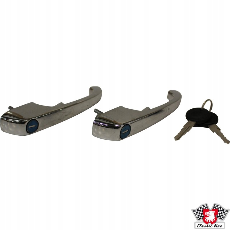 Klamki drzwi chrom VW Transporter Ogórek BUS T2 za 159.00PLN z Lublin ...