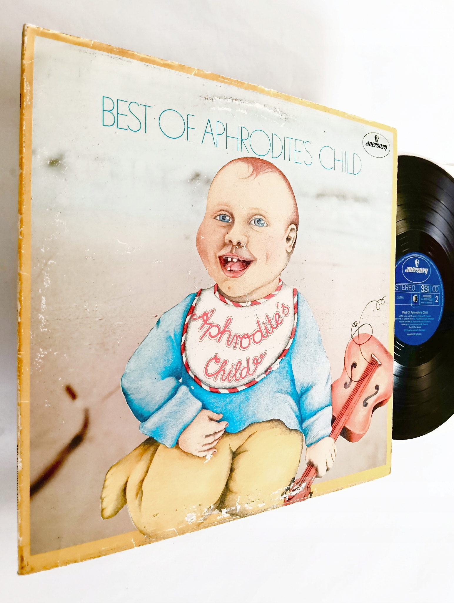 APHRODITES CHILD = BEST OF APHRODITES CHILD LP Vangelis, Demis Roussos ...