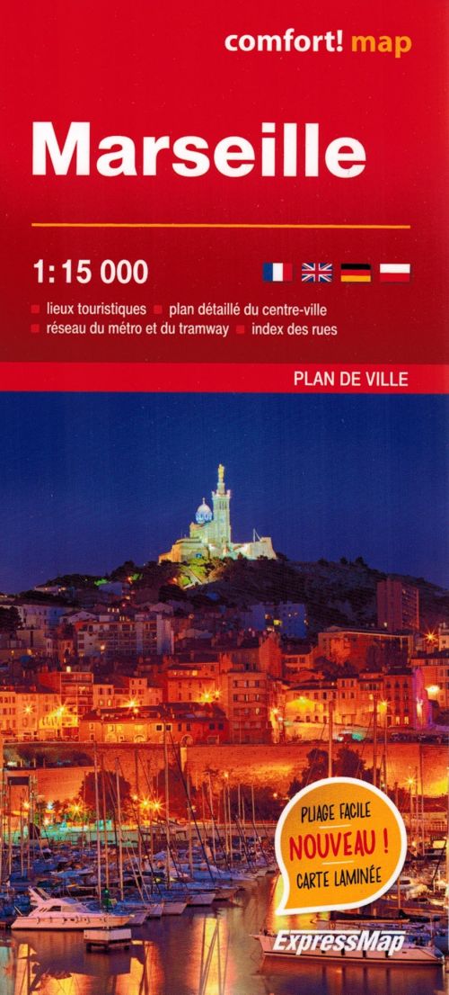 Marsylia Plan Miasta - Niska cena na Allegro