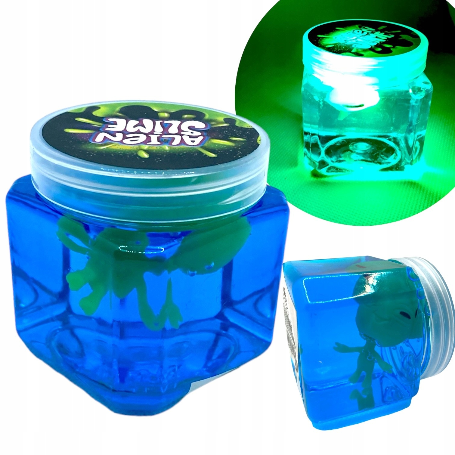 Neon Alien Kosmita - Niska cena na Allegro.pl