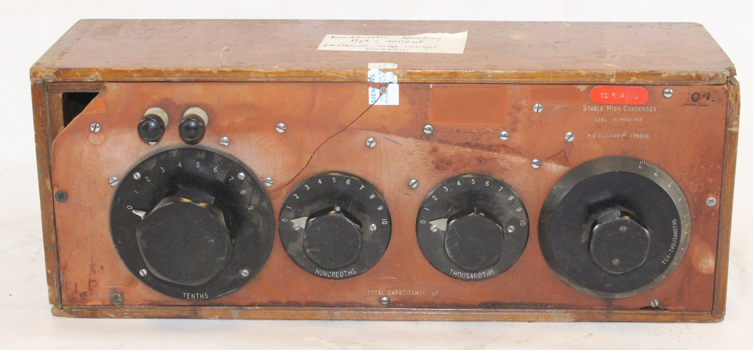 Kondensator dekadowy 0,1-1000 nF - Sklep, Opinie, Cena w Allegro