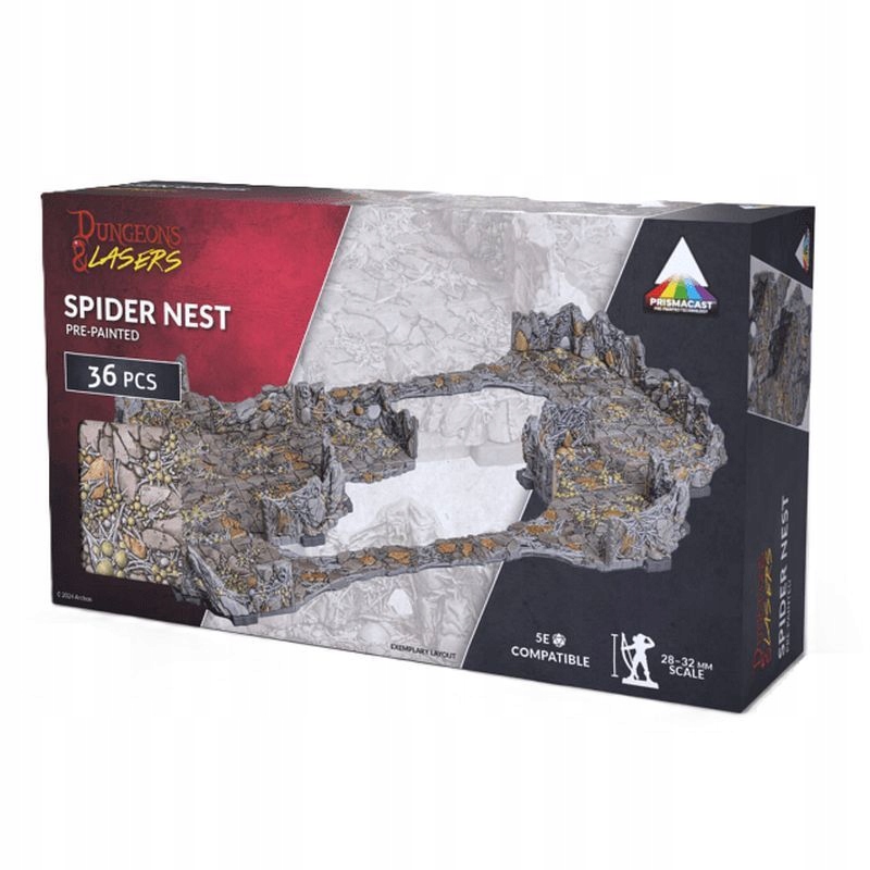 Dungeons and Lasers PrismaCast - Előre Festett Pókháló, (5901397102085 ...