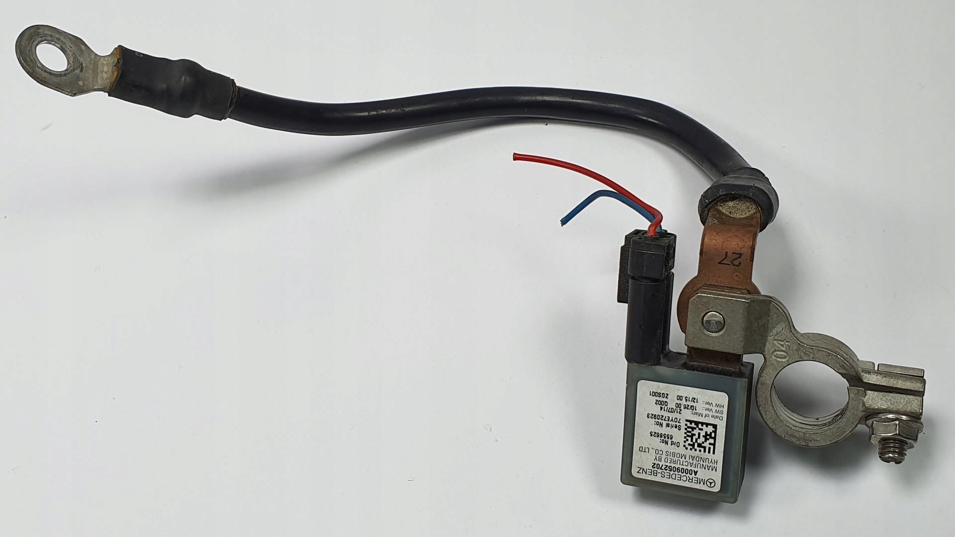 MERCEDES W204 KLEMA MINUS A0009052702 • Cena, Opinie - Allegro