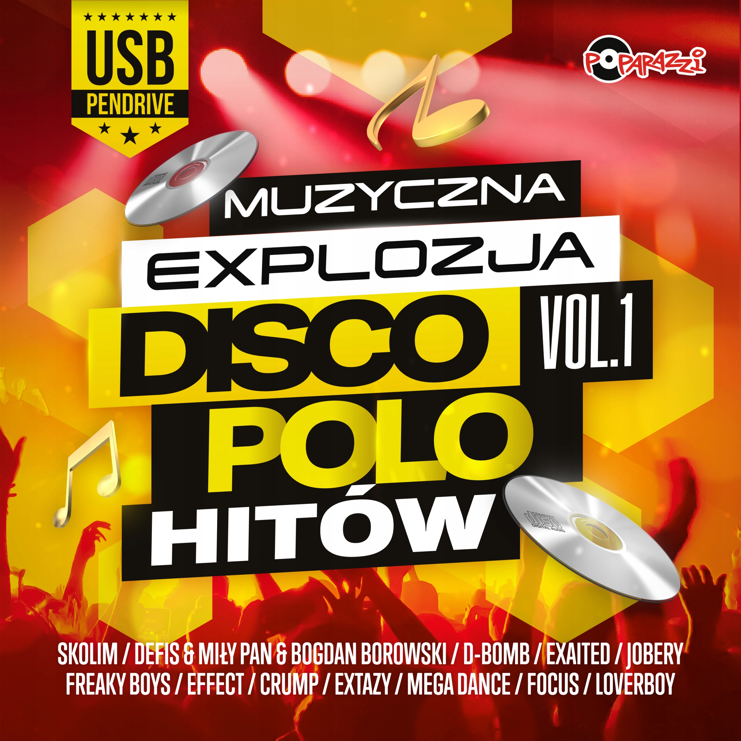 SKŁADANKA - MUZYCZNA EXPLOZJA DISCO POLO HITÓW VOL.1 (USB - PENDRIVE) MP3 16779744915 - Sklepy ...