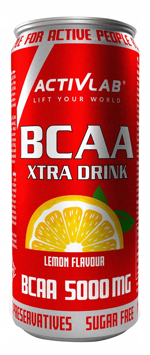 Płyn BCAA Xtra Drink 330 ml Activlab 4 g cytrynowy - 5907368800240 ...