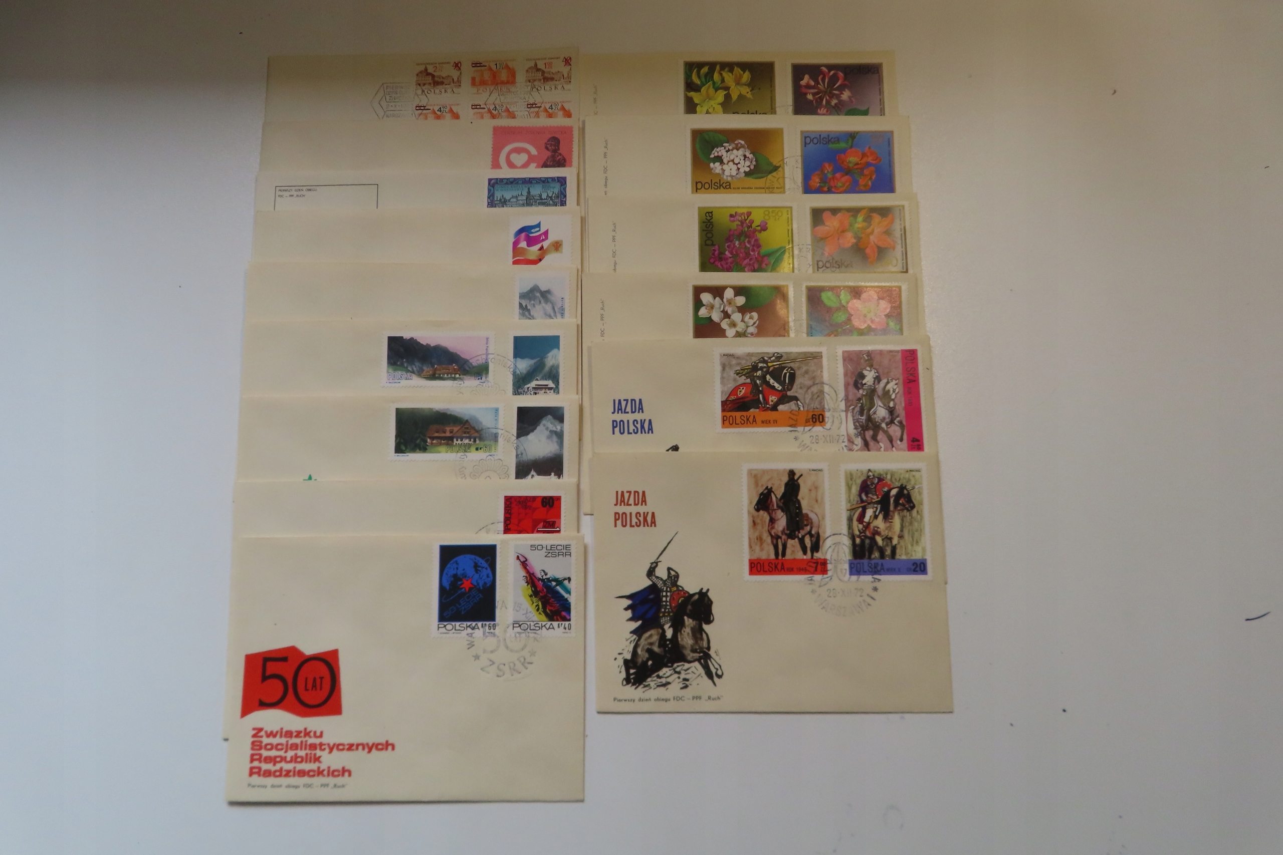 Zestaw FDC 1972r. kas. okol. F7546 • Cena, Opinie • Polska 17567704083 ...