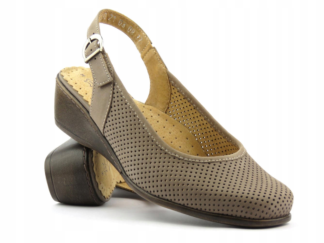 SANDAŁY DAMSKIE KOSELA MEDIC 9282 WYGODNE SKÓRA H 13856511957 - Allegro.pl