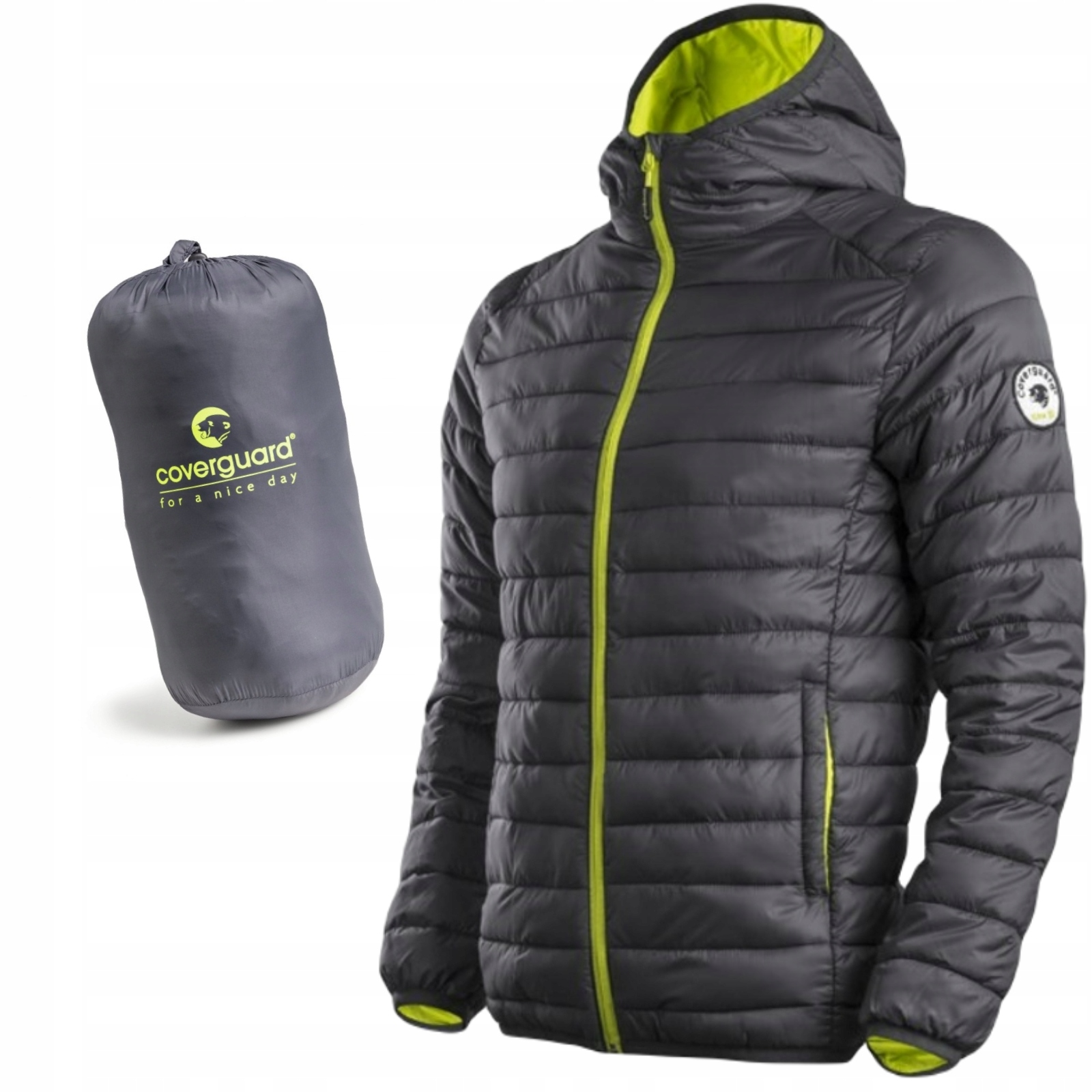 Kurtka wiosenna męska przejściowa z praktycznym workiem COVERGUARD KUMA ...