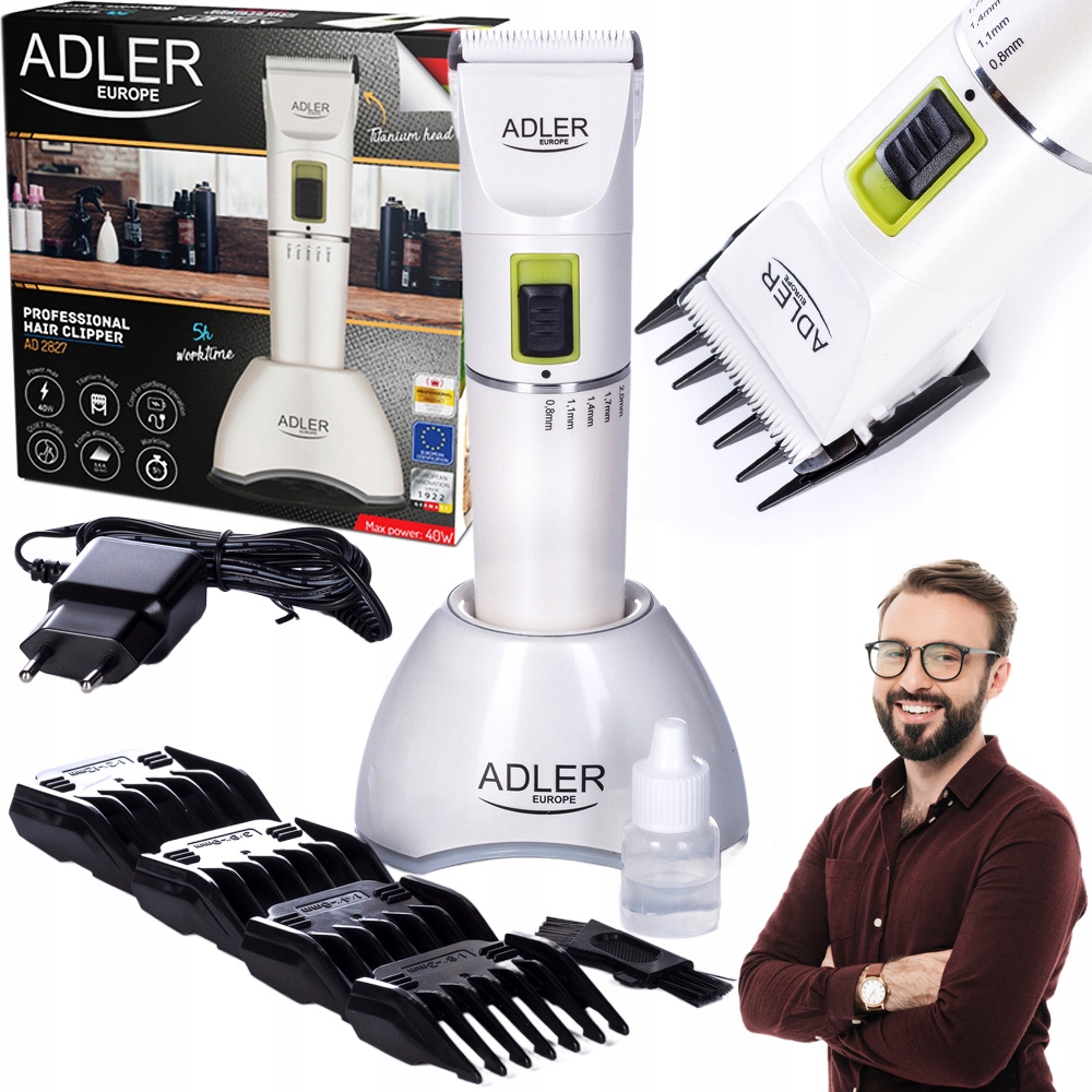 Maszynka do strzyżenia Adler AD 2827 - Sklep, Opinie, Cena w Allegro