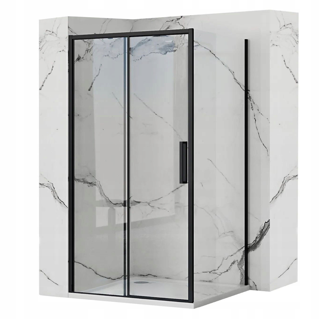 Kabina RAPID SLIDE 140x80 prysznicowa narożna Rea (5902557390113 ...