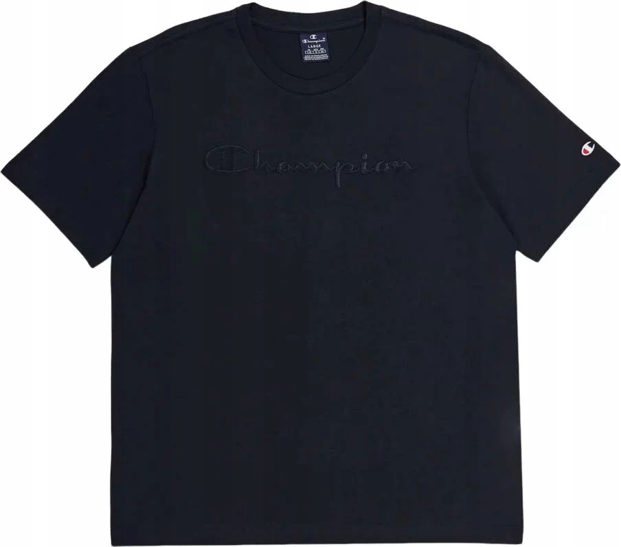 KOSZULKA MĘSKA LOGO SCRIPT COMFORT CHAMPION L (8058132757981) • Cena ...