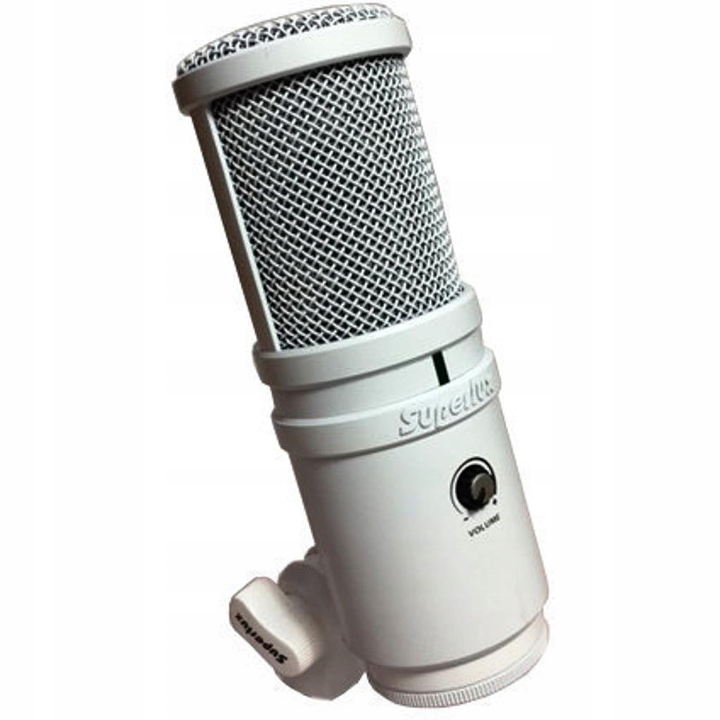 Mikrofon pojemnościowy studyjny superlux E205U MkII WH USB - porównaj ceny - Allegro.pl