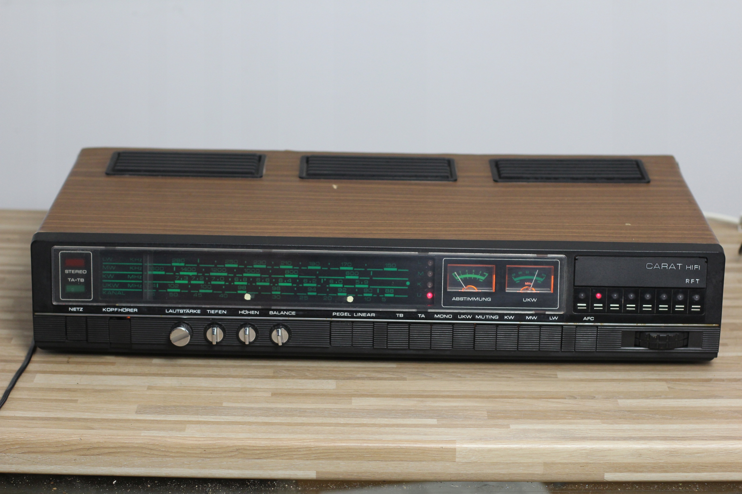 RFT Carat HIFI amplituner stereo , uszk. - Sklep, Opinie, Cena w Allegro.pl